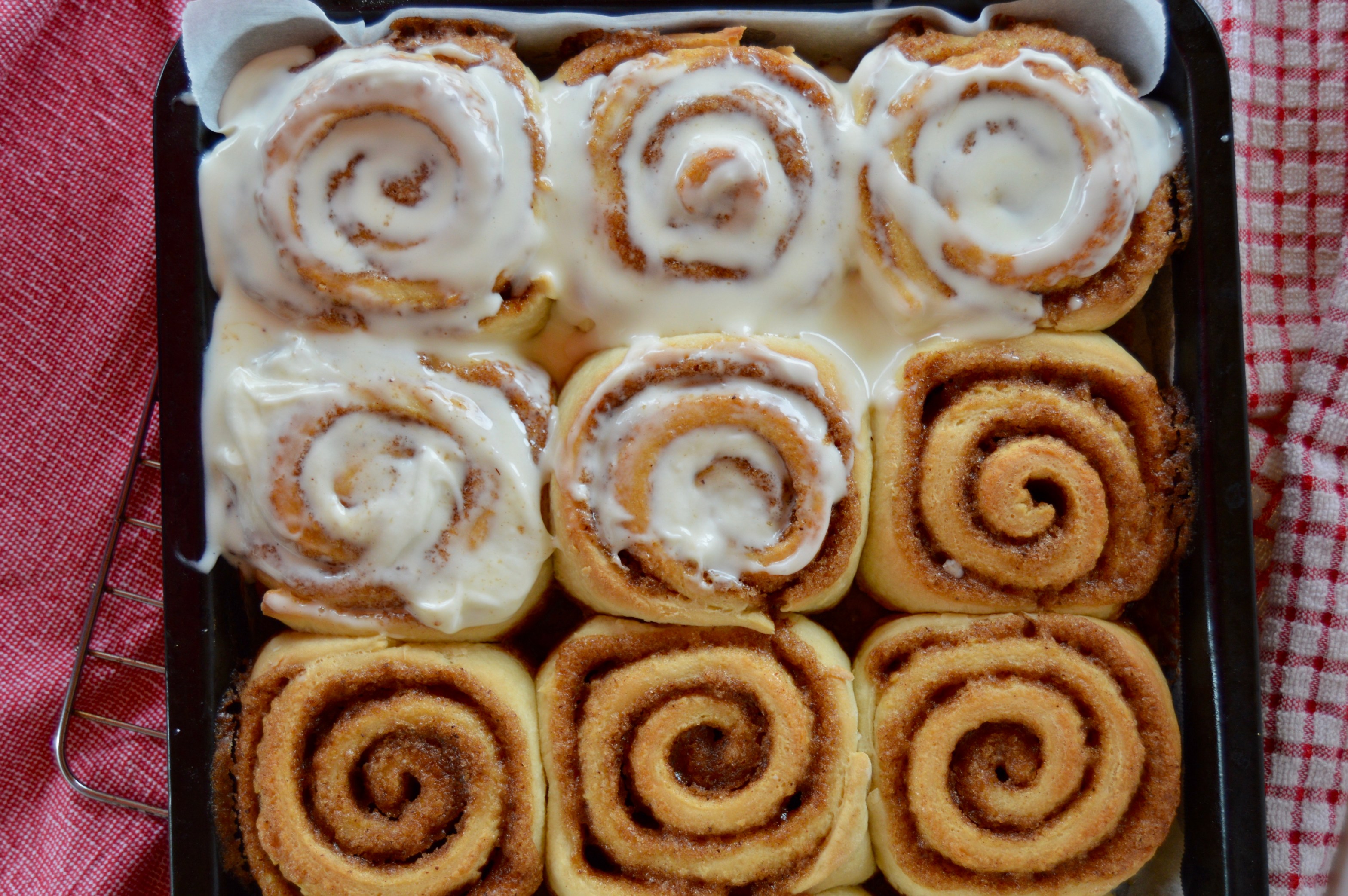 Cinnamon Rolls Three Ways – And A Chocolate Drizzle